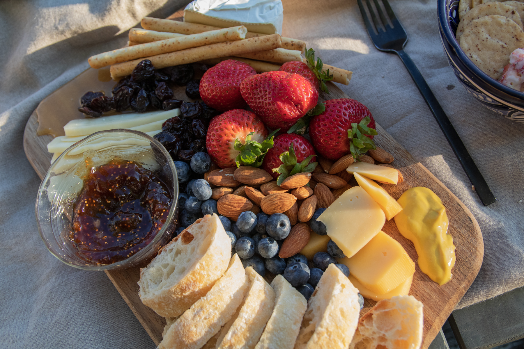 Cheese & Charcuterie Campsite Picnic - Campspot Camp Guide